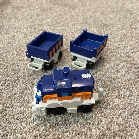 Fisher-Price | Toys | Fisher Price Geotrax Blue White And Orange Push ...